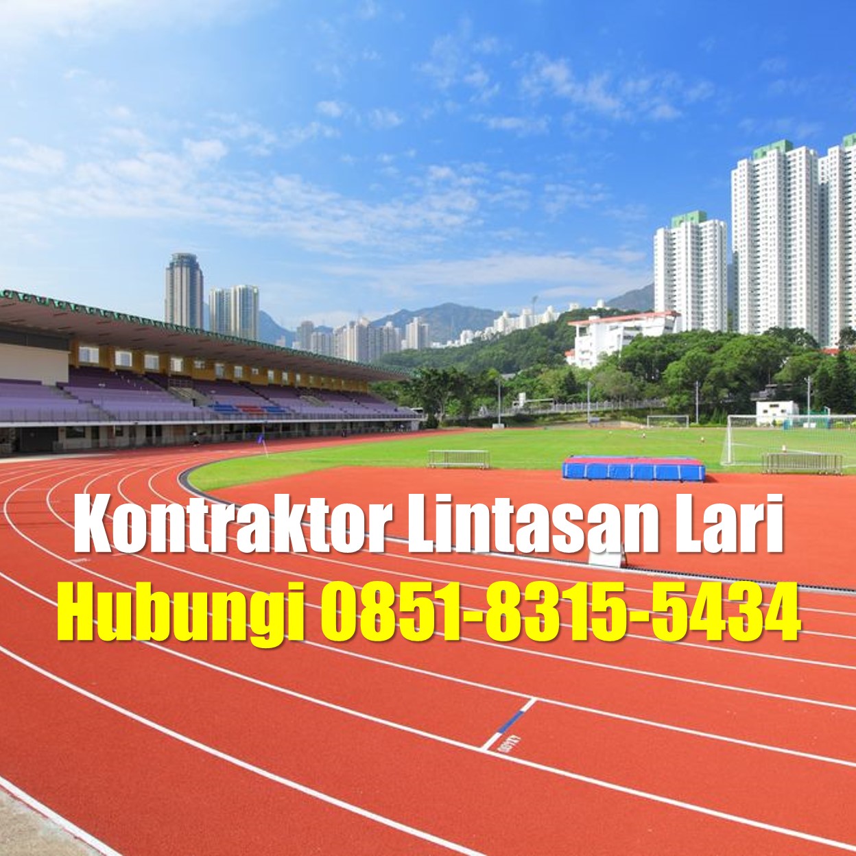 0851-8315-5434 [ AHLINYA ] Jasa Kontraktor Jogging Track Dan Lintasan ...