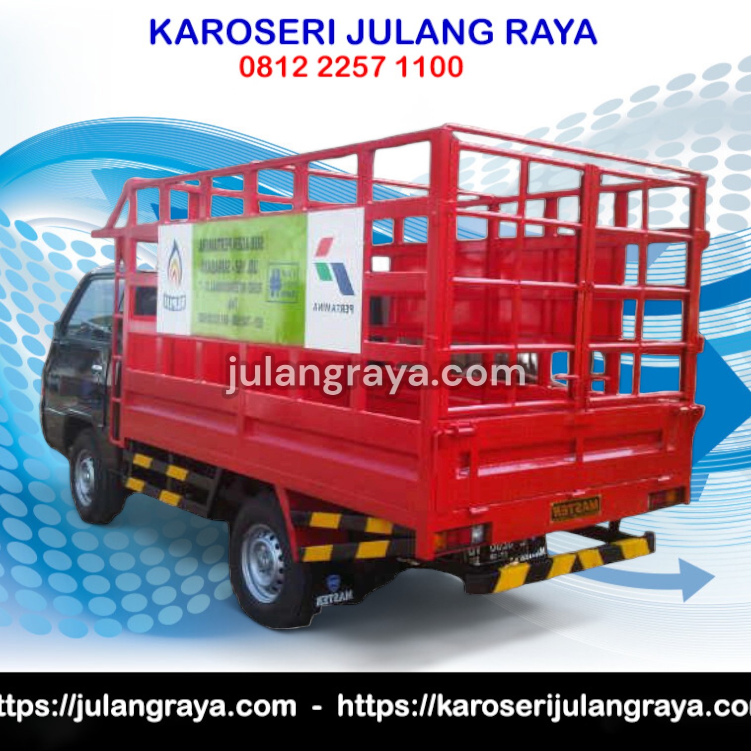 BAK BESI - HARGA BAK TRUK PLAT BESI - BAK SAMPAH BESI | MINEQ Indonesia