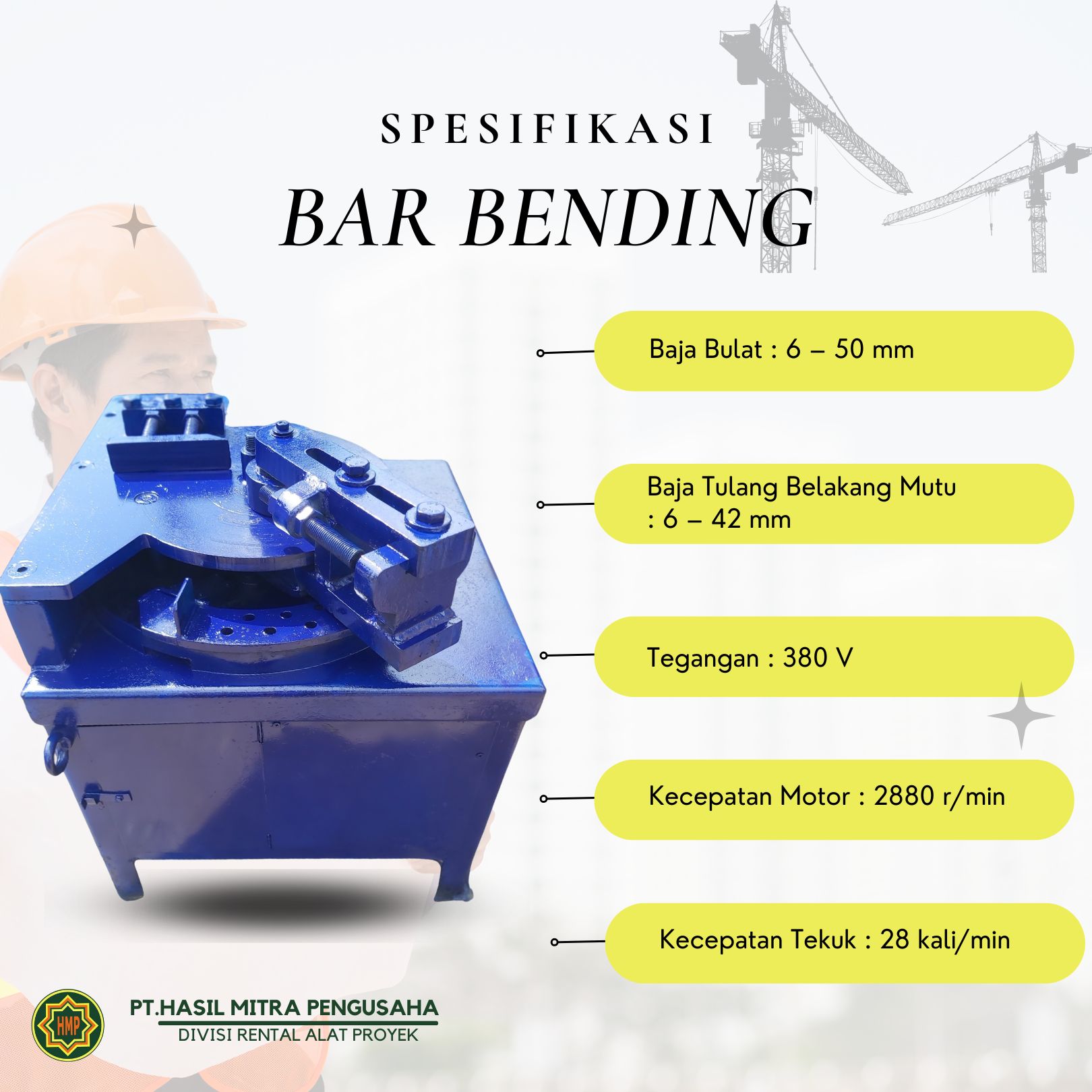SEWA BAR BENDER DAN BAR CUTTING KOTA BATU | RENTAL BAR BENDING KOTA BATU | JASA SEWA BAR BENDING ...