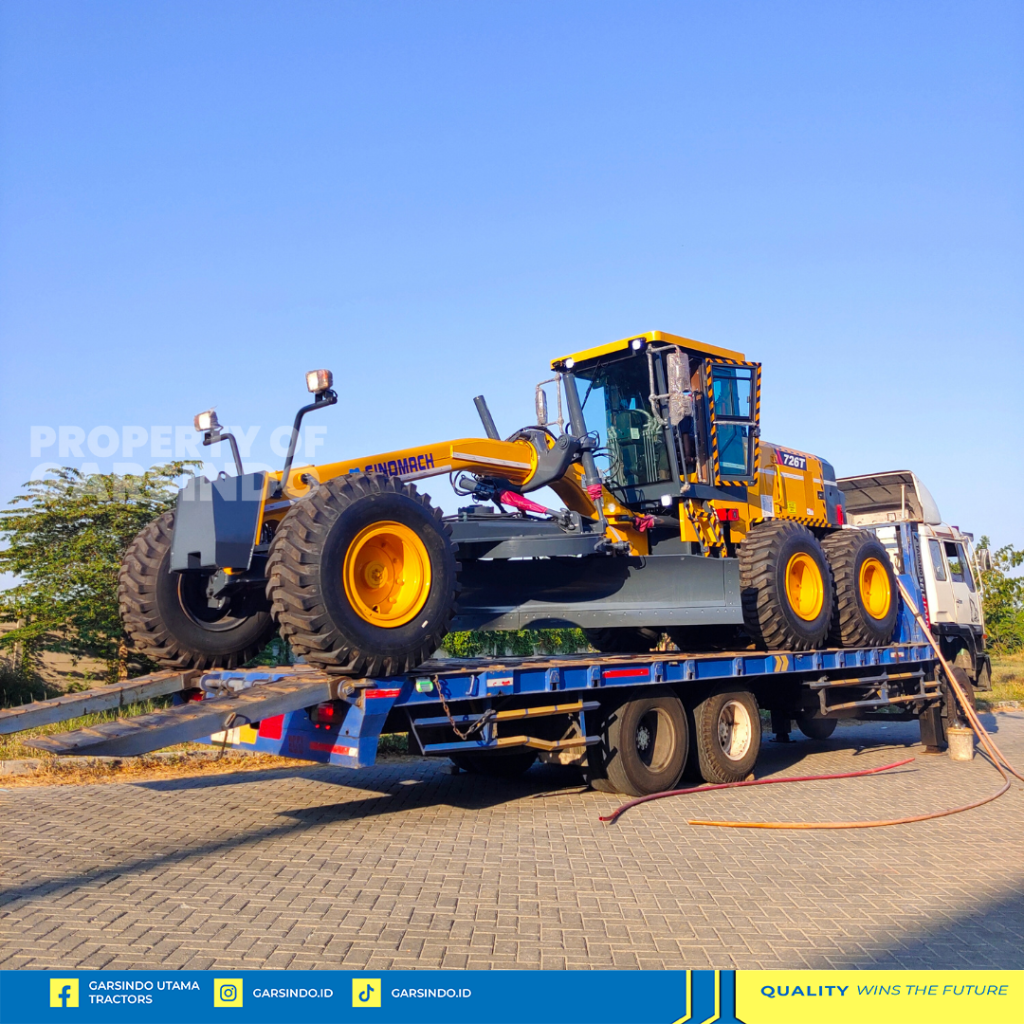 Motor Grader Sinomach 717H | Alat Berat Terbaik Jawa Timur 2025 | Full ...