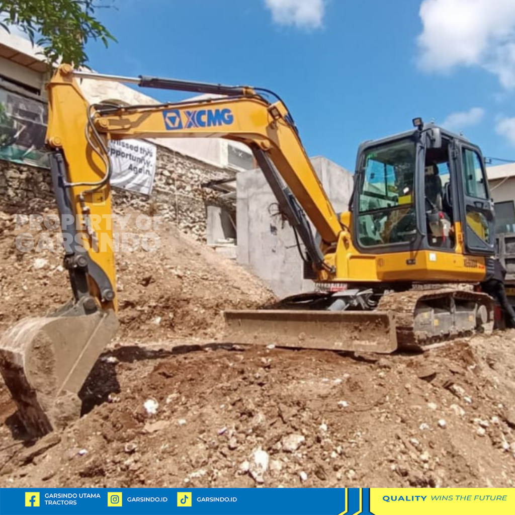 Jual Alat Berat Surabaya | Mini Excavator XCMG XE75GA – Unit ...
